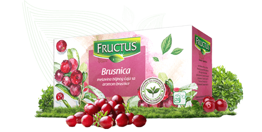 Čaj od Brusnice Fructus