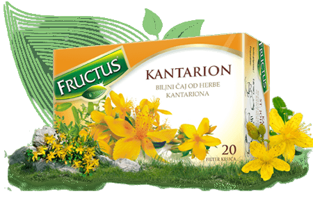 Kantarion čaj Fructus