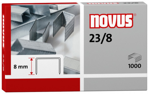 Klamerice Novus 23/8, 1/1000, 50 listova