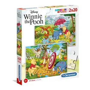 Clementoni CL24516 PUZZLE 2x20 WINNITHE POOH 2018