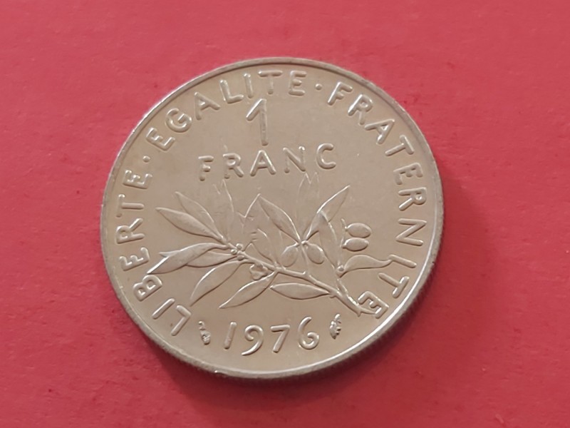 Francuska - 1 franc 1976 god