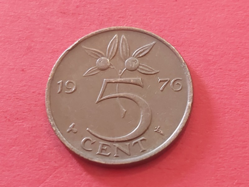 Holandija - 5 cent 1976 god