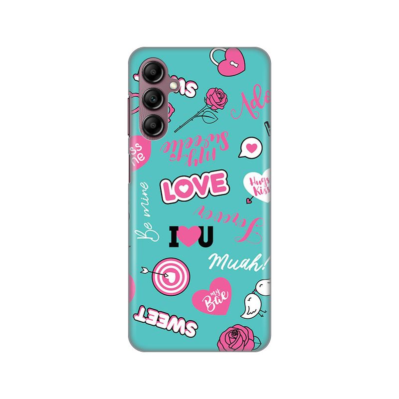 Maskica Silikonska Print za Samsung A146B Galaxy A14 4/5G Love