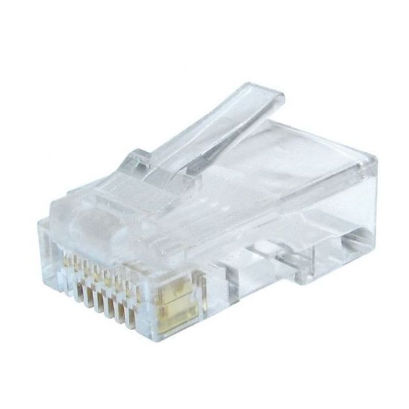 LC-8P8C-002/10 Gembird CAT6 Modular plug 8P8C 30u gold plated RJ45, 10 u pak /CENA PO PAKOVANJU