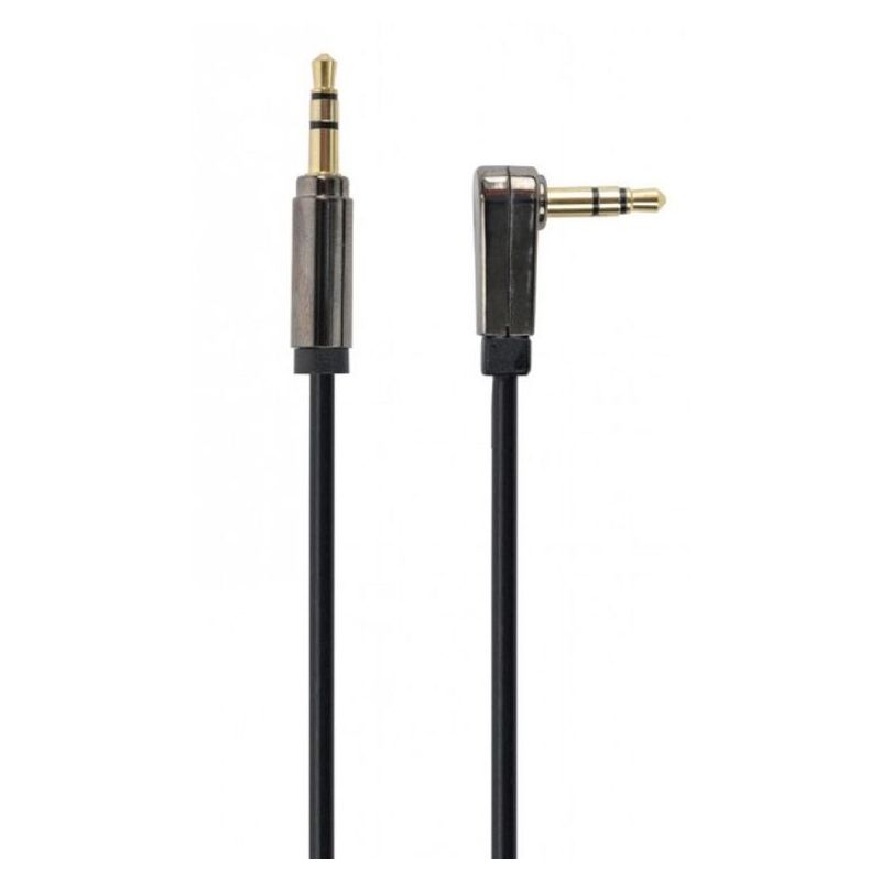 CCAP-444L-6 Gembird 3.5mm stereo plug to 3.5mm stereo plug audio kabl pod uglom pozlaceni kon. 1,8m