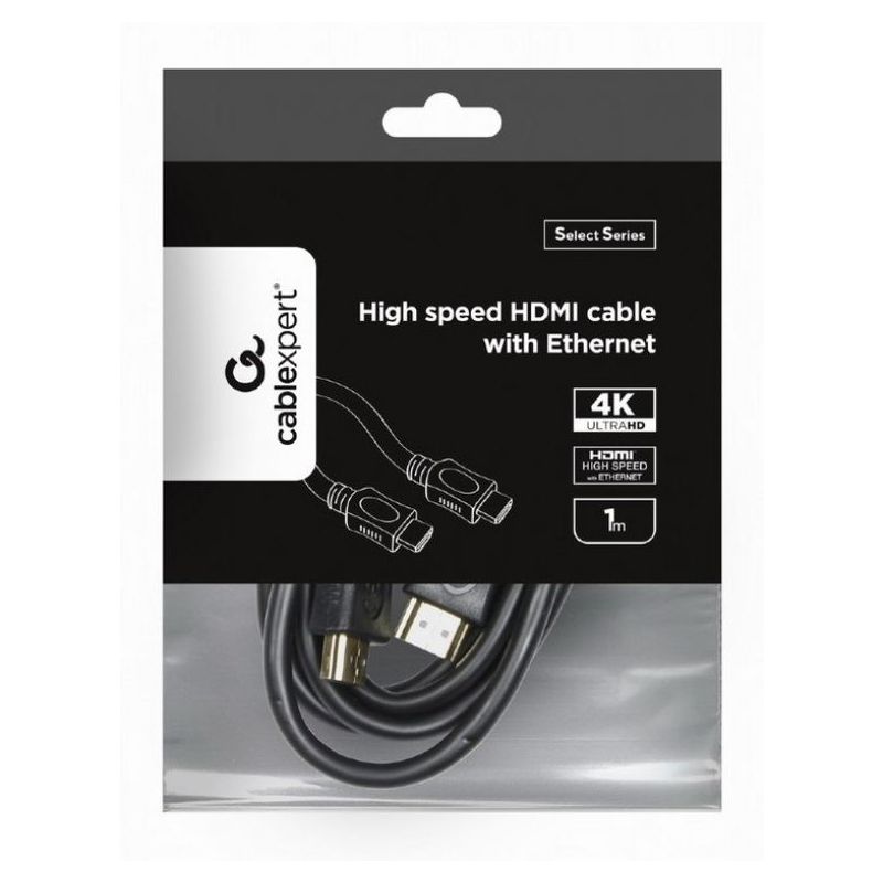 CC-HDMI4L-1M Gembird HDMI kabl v.2.0 ethernet support 3D/4K TV 1m FO