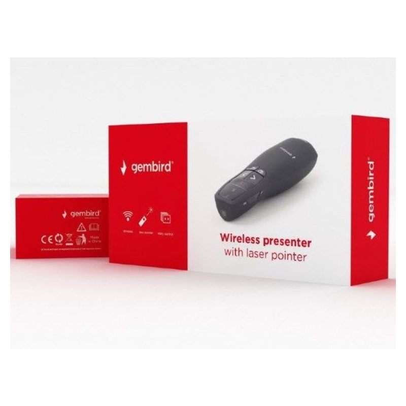 WP-L-02 Gembird Wireless prezenter, laser pointer