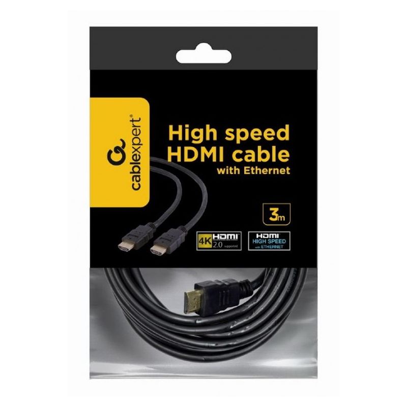 CC-HDMI4-15 Gembird HDMI kabl v.2.0 ethernet support 3D/4K TV 4.5m