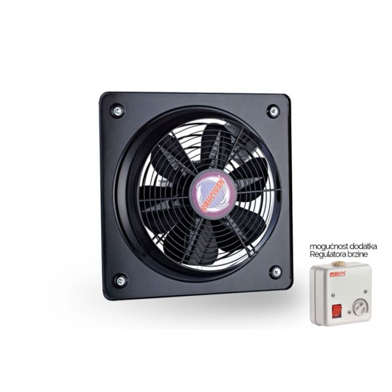 BVN-VENTILATOR 4M 450-BK(WOKS)