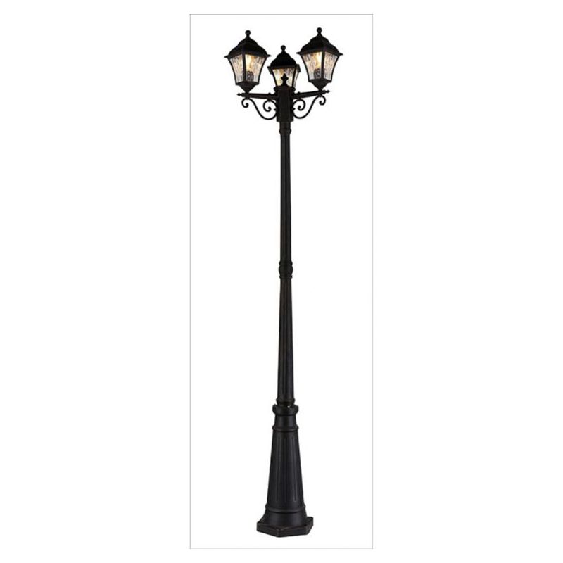 FENJER 1013L STUBNI 3*E27 CRNI IP44
