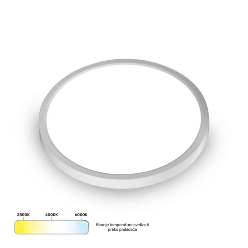 LED PLAFONJERA LV 24W 2800K/4000K/6000K BELA