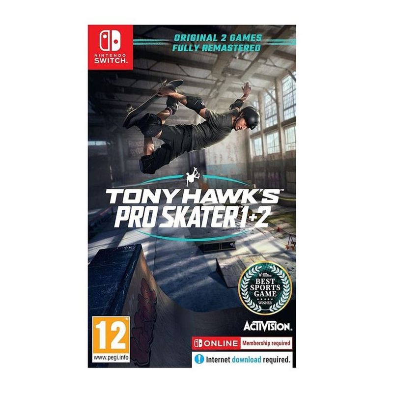 Switch Tony Hawk’s Pro Skater 1 and 2