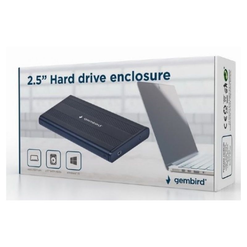 EE2-U2S-5 Gembird USB 2.0 Externo kuciste za 2.5 SATA hard diskove