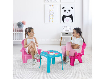 Dolu Set sto i 2 stolice za decu - Unicorn ( 025036 )