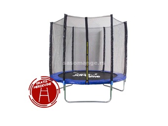 JUMP TIME Trambolina 183cm + GRATIS MERDEVINE za trambolinu