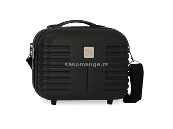 Beauty case - ABS neseser za šminku Roll Road India black 50839