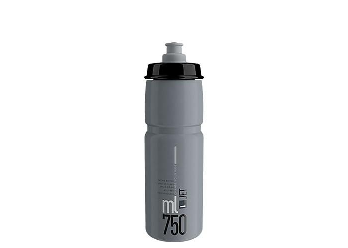 BIDON ELITE JET grey black 750ml