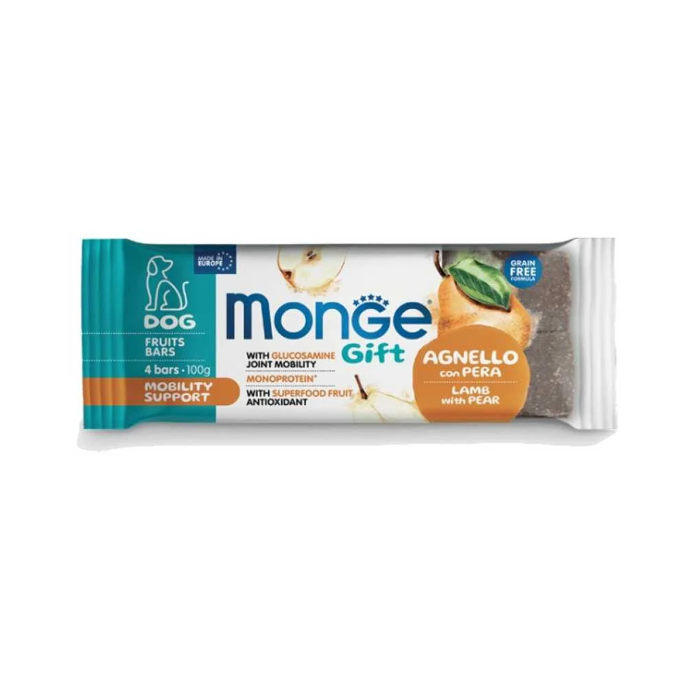 Monge Gift Mobility Support - Lamb&Pear 100g