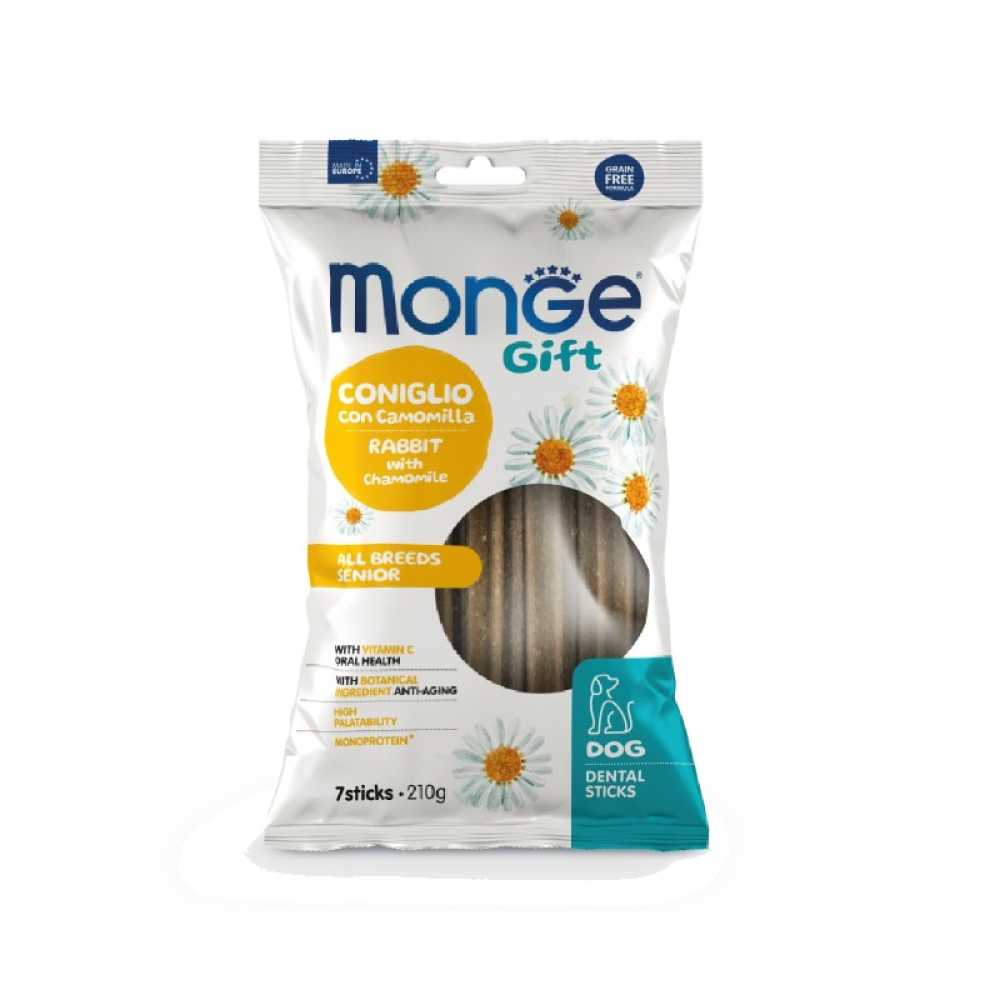 Monge Gift Senior - Rabbit&Chamomile 210g