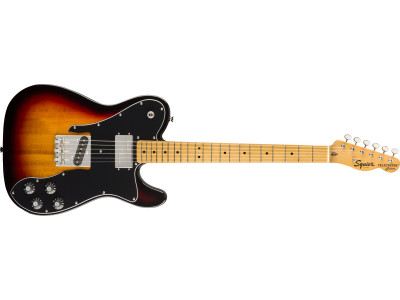 Squier By Fender Classic Vibe '70s Telecaster® Custom, Maple Fingerboard, 3-Color Sunburst