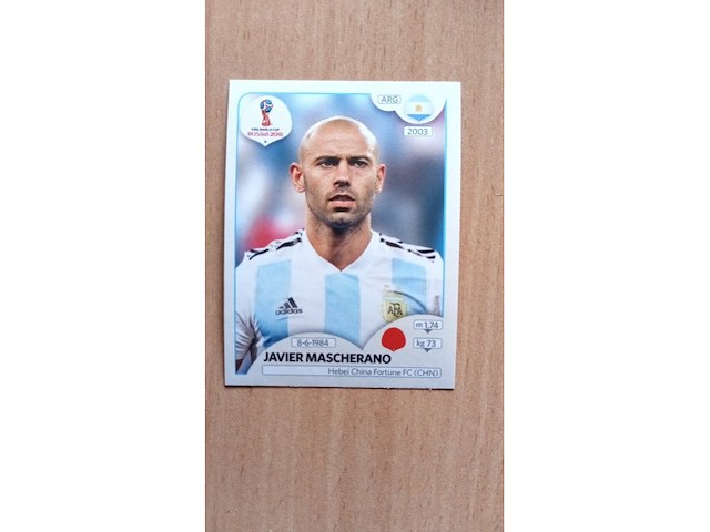 Panini Rusija Russia 2018 sličica broj 265