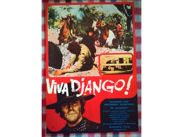 plakat VIVA DJANGO!