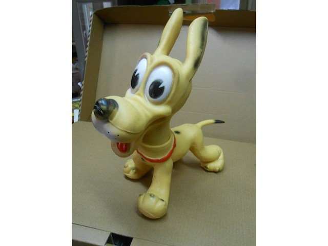 Pluton DISNEY, VINTAGE  RUBBER TOY 25x12 x10 cm