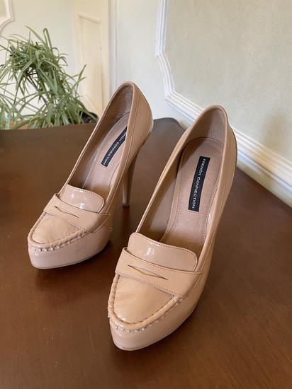 Platform High Heeled Loafers