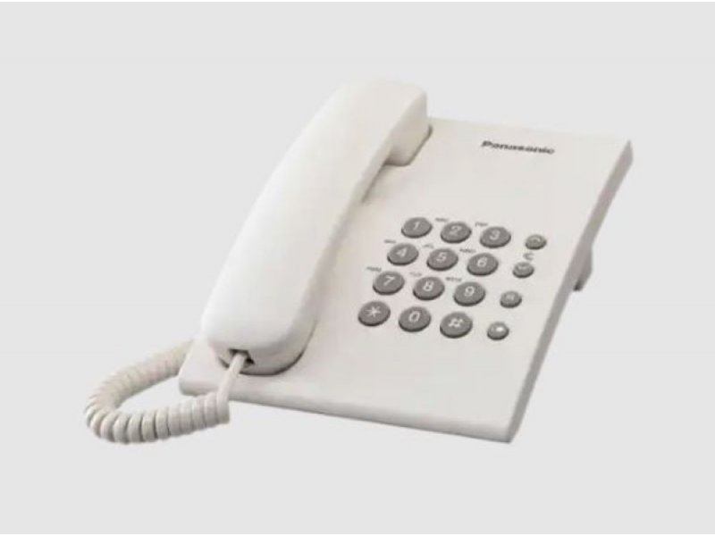 PANASONIC Stoni Telefon KX-TS500FXW Beli