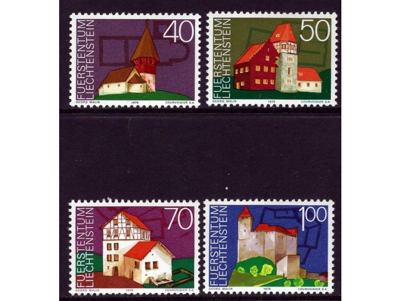 Liechtenstein 1975. komplet serija