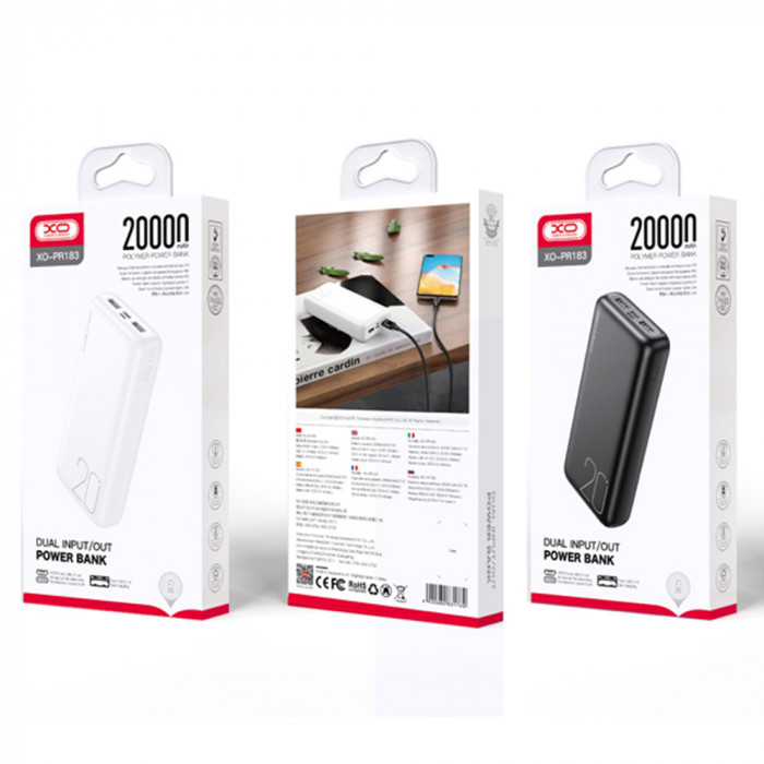 XO-PR183 POWER BANK WITH DISPLAY 20000MAH BELI