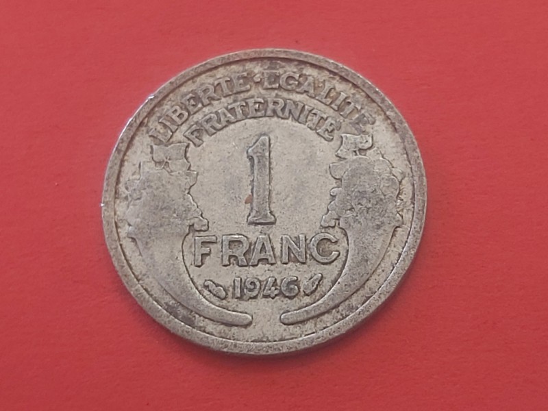 Francuska - 1 franc 1946 god