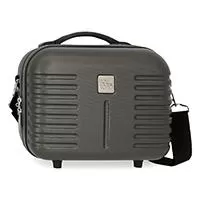 Beauty case - ABS neseser za šminku Roll Road India dark grey 50839