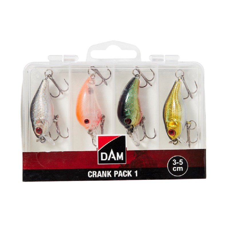 DAM Crank Pack set sa kutijom (3-5cm)