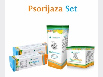 Derma Set - komplet kapi i krema za psorijazu