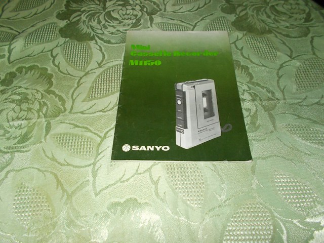 Sanyo Mini Cassette Recorder M1150 - uputstvo