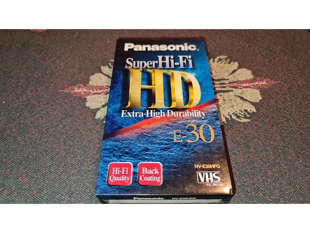 Panasonic HD E-30 Super Hi-Fi VHS , U CELOFANU