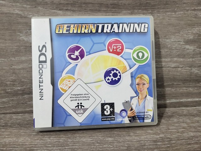 Igrica za Nintendo DS GEHRIN Brain Training ketridz