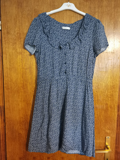 Vintage plava haljina M