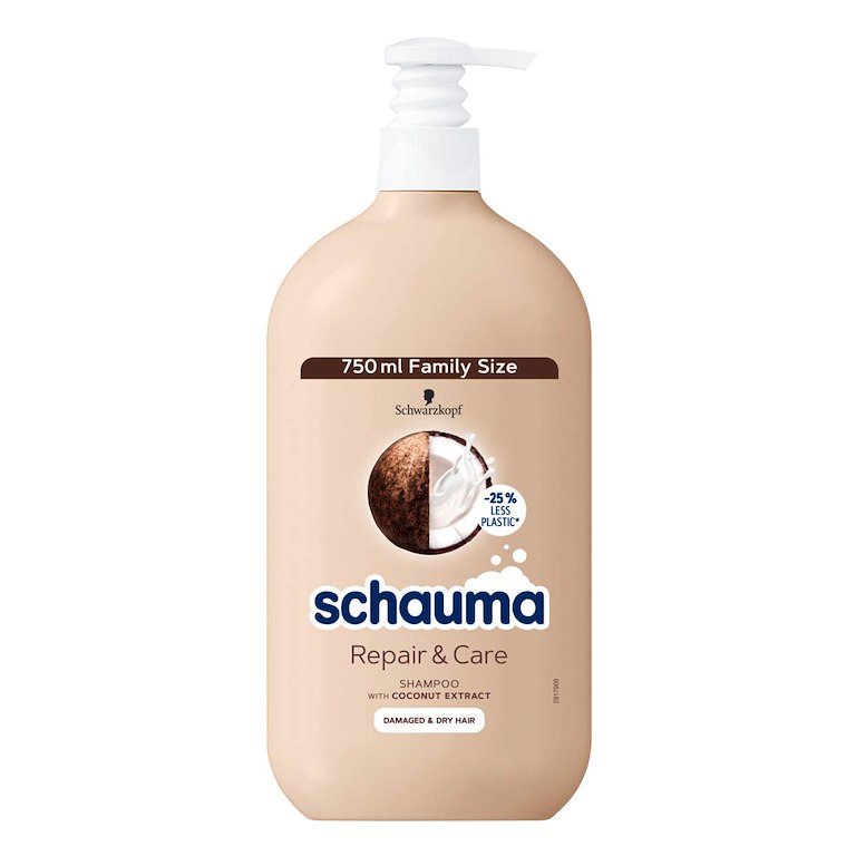 Schauma šampon za kosu repair 750ml schauma