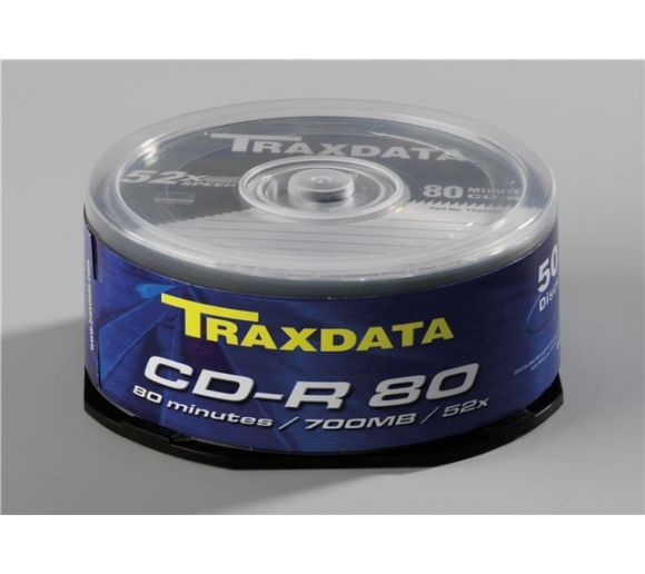 Traxdata - MED CD disk TRX CD-R 52x C50
