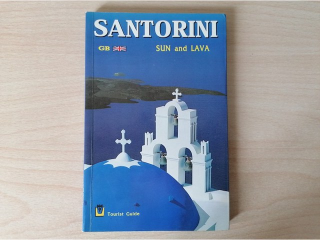 Santorini, turistički i istorijski vodič, engl