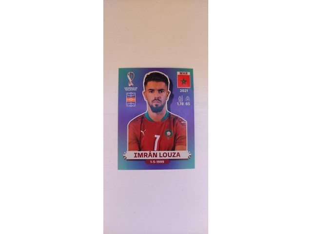 Panini FIFA 2022 international Qatar MAR14