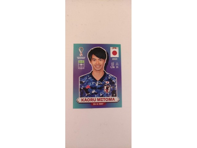 Panini FIFA 2022 international Qatar JPN19