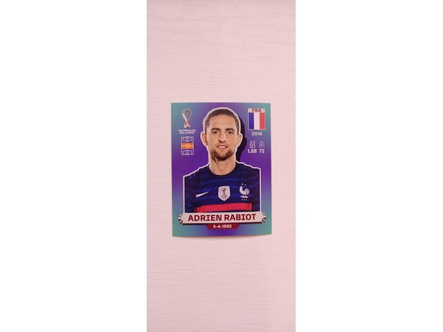 Panini FIFA 2022 international Qatar FRA13