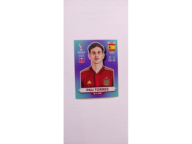 Panini FIFA 2022 international Qatar ESP09