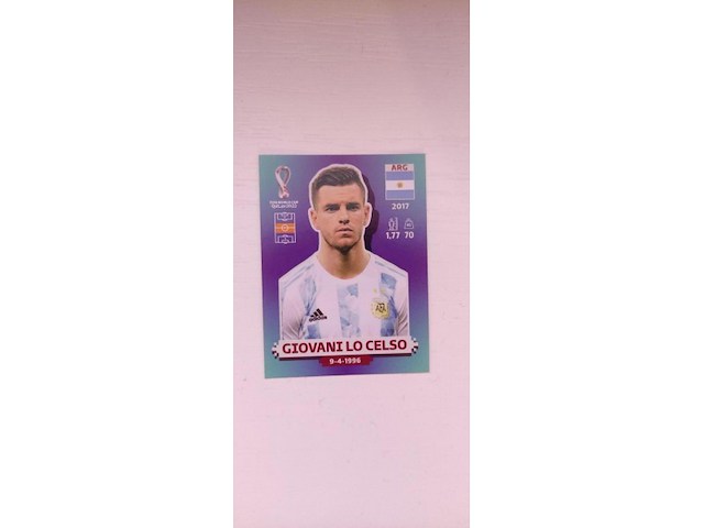 Panini FIFA 2022 international Qatar ARG12