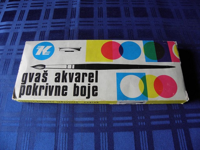 Akvarel gvaš boje Karbon, Zagreb