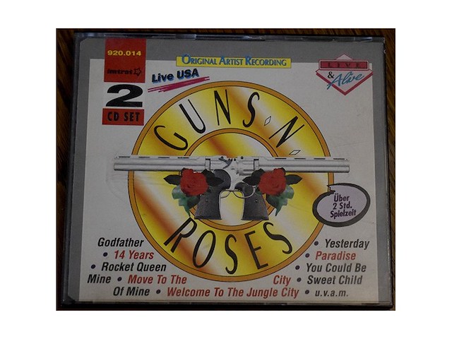 Guns N` Roses - Live USA (2 x CD)