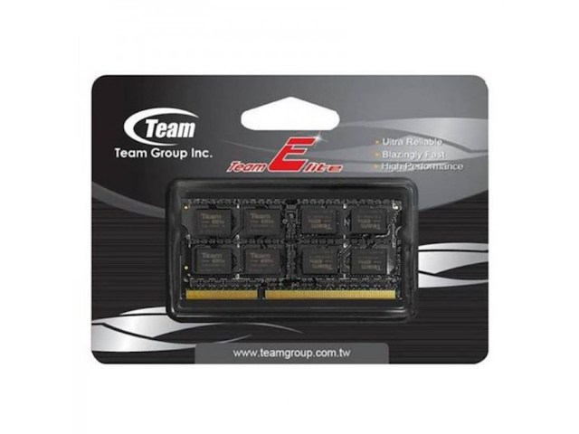 TeamGroup DDR3 TEAM ELITE SO-DIMM 4GB 1600MHz 1,35V 11-11-11-28 TED3L4G1600C11-S01